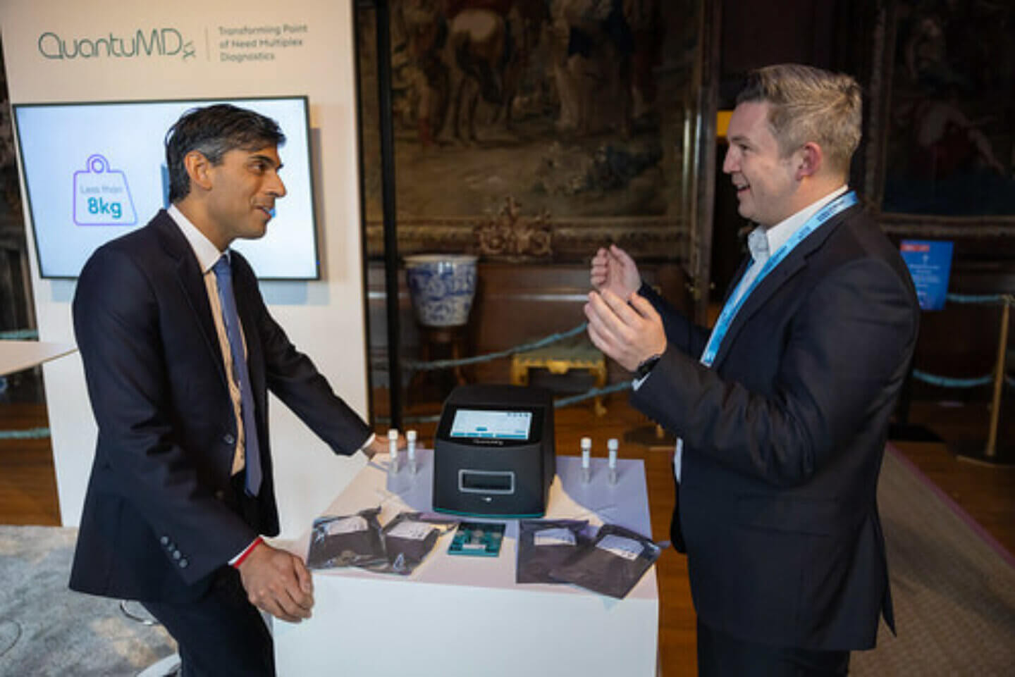 QuantuMDx Takes Centre Stage at GIS23 Summit - QuantuMDx